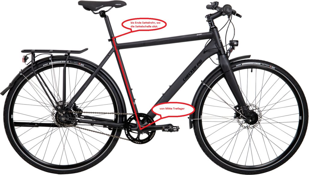 Schne Fahrrad Welche Rahmenhhe Ebenbild